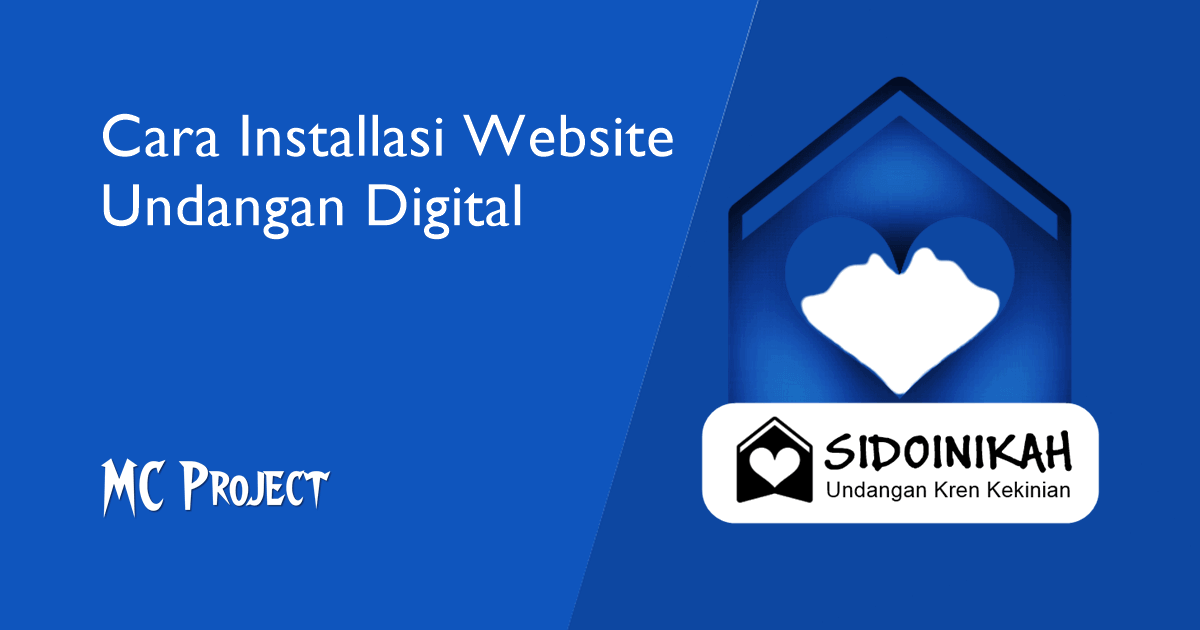 Instalasi Source Code Web Undangan Pernikahan V3