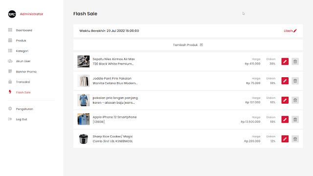 Web Toko Online Senjateduh (Midtrans & Rajaongkir)
